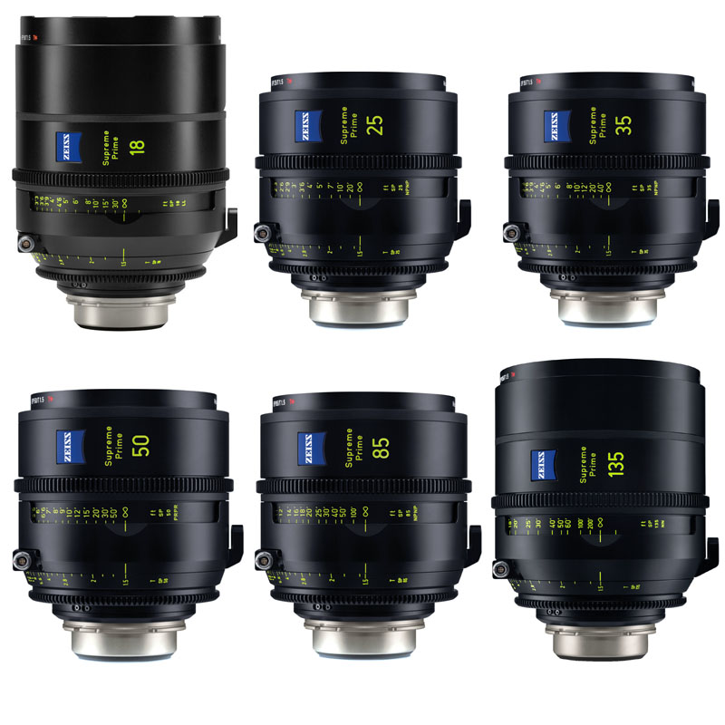 Inchiriere Zeiss Supreme Prime T1.5 Set PL - GRUP FORT STUDIO